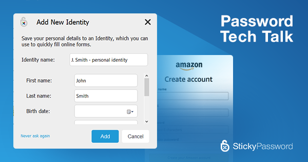 How to add a new Identity